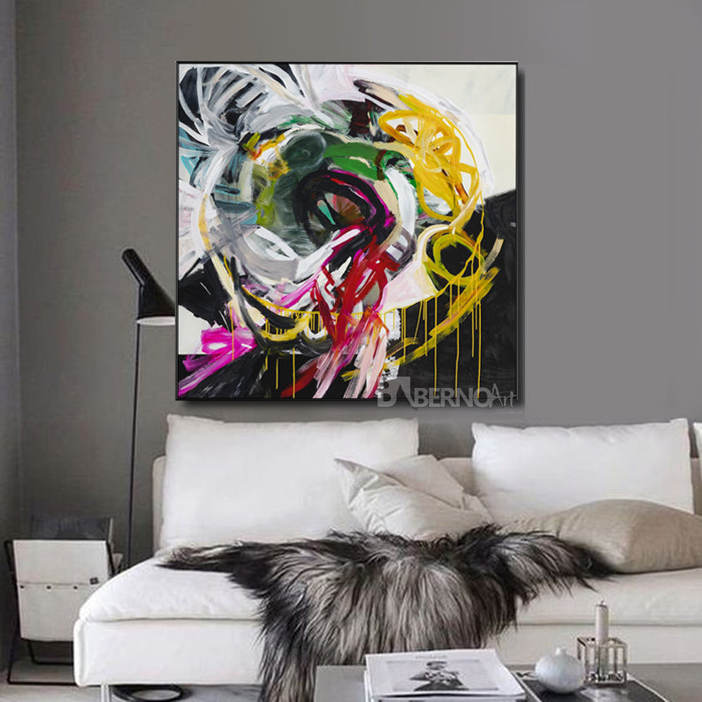 Tableau décoratif Extrême Abstract art abstrait – Bernoart